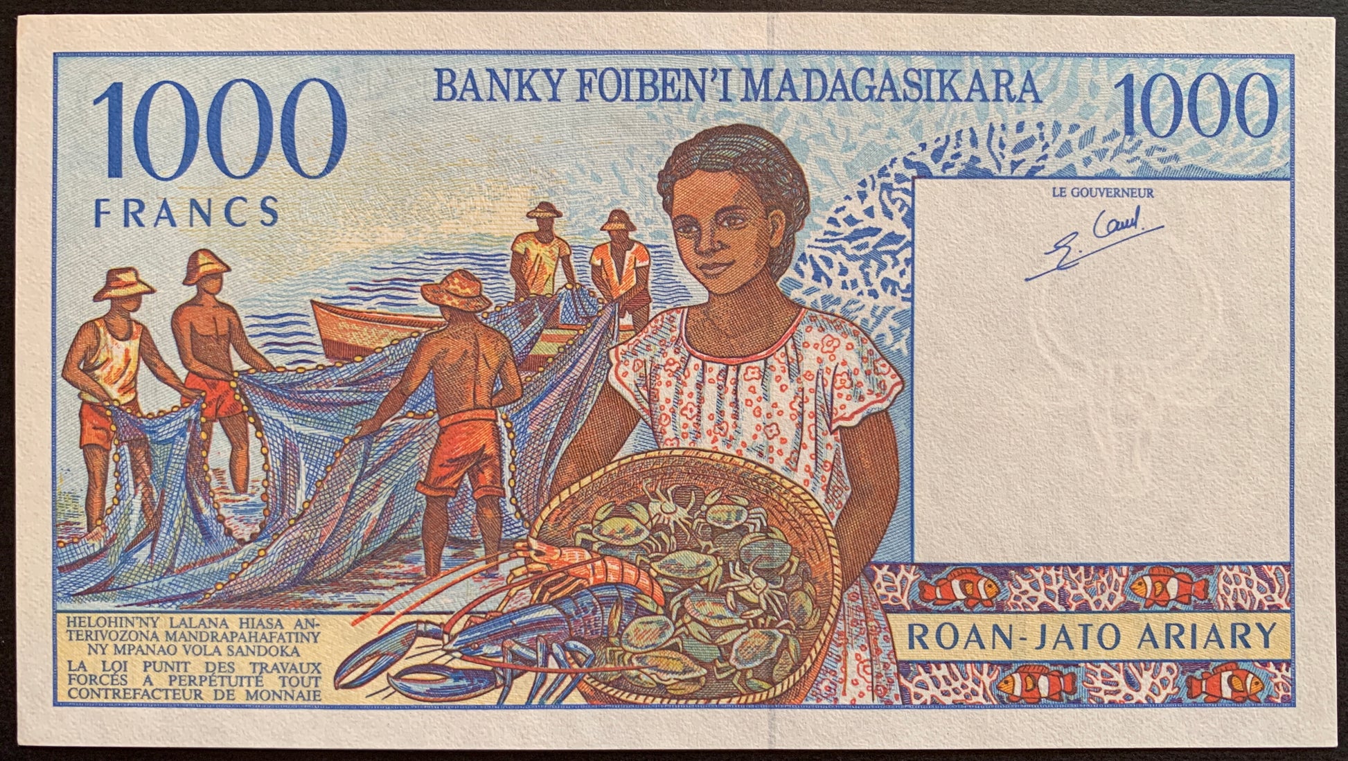 Madagascar Banknote Bundle | 500 & 1000 Francs |Collectible Malagasy ...